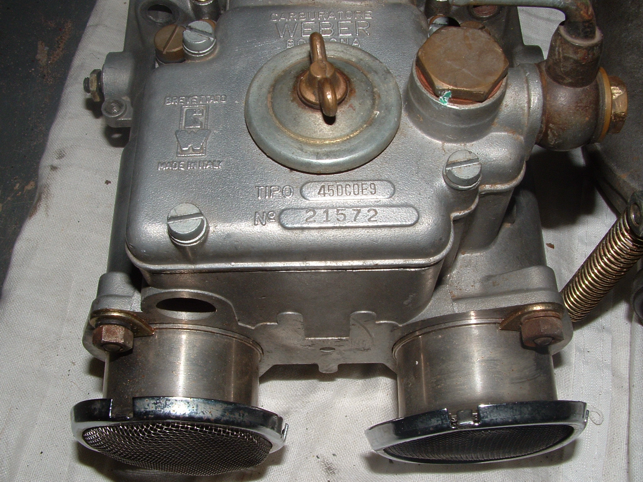 Weber 45 dcoe with manifold and k&n filter | TurboMinis