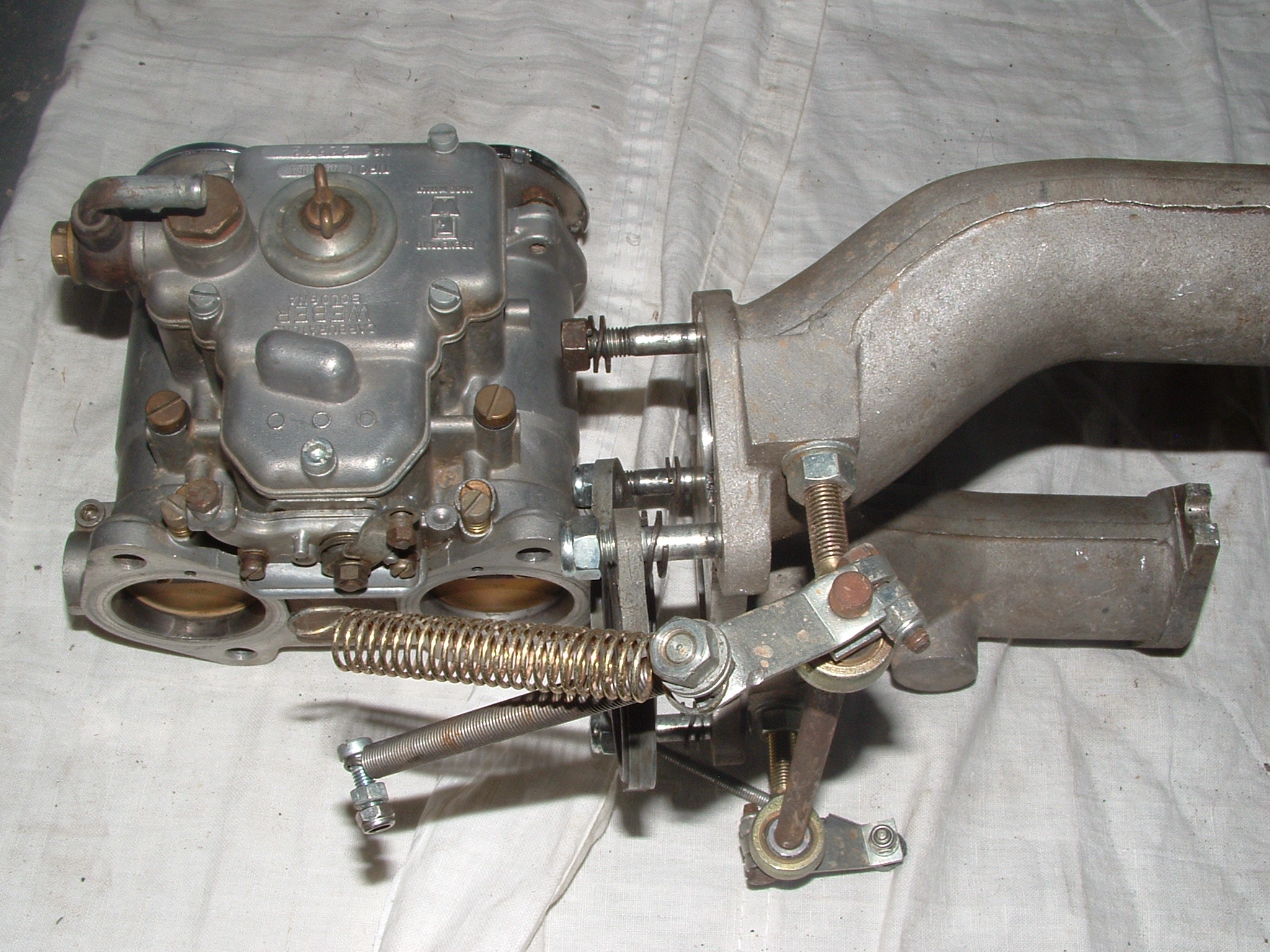 Weber 45 dcoe with manifold and k&n filter | TurboMinis