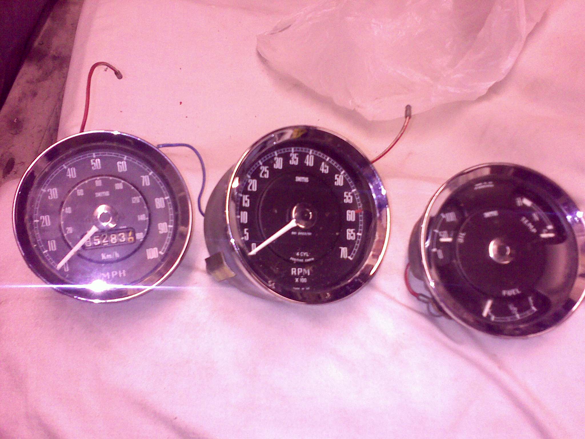 Austin 1300GT Triple Clock Set | TurboMinis